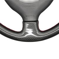 China MEWANT New For Mitsubishi Lancer Evolution EVO VI V IV 4 Automobile Leather Diy Steering Wheel Cover Carbon Fiber Hand Sewing for sale