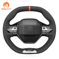 China Hand Stitching Custom Steering Wheel Cover for Peugeot 208 308 SW 508 2008 3008 508 5008 Rifter  2017 2018 2019 2020 2021 2022 for sale