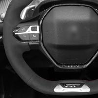 China Hand Stitching Custom Steering Wheel Cover for Peugeot 208 308 SW 508 2008 3008 508 5008 Rifter  2017 2018 2019 2020 2021 2022 for sale