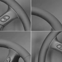 China DIY High Quality Car Interior Accessories Auto Leather Suede Hand Sewing Steering Wheel Cover for Chevrolet Silverado Cruze for sale
