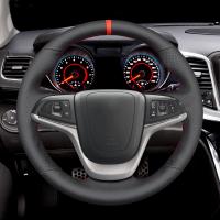 China Customized Hand Sewing Steering Wheel Cover For Chevrolet Caprice 2016 2017 for sale