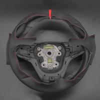 China Customized Hand Sewing Steering Wheel Cover For Chevrolet Caprice 2016 2017 for sale