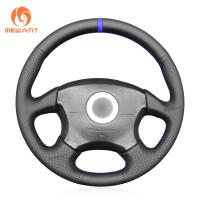 China Custom Hand Sewing Genuine Leather Steering Wheel Cover for Subaru Impreza WRX STI 1998 1999 2000 2001 2002 2003 for sale
