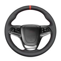 China Customized Hand Sewing Genuine Leather Steering Wheel Cover For Chevrolet Caprice for sale