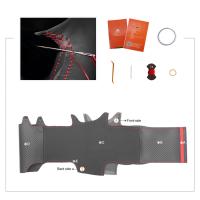 China MEWANT Drop Ship For Lexus IS200t IS250 IS300 IS350 IS F-Sport Diy Carbon Suede Steering Wheel Cover Carbon For Lexus Red Line for sale
