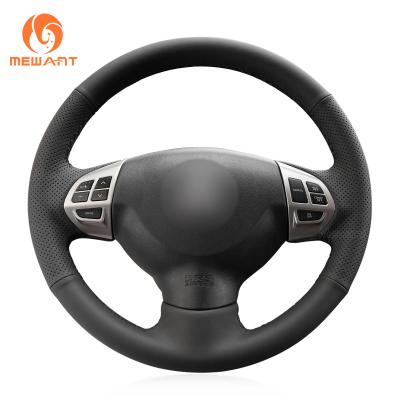 China Hand Stitching Artificial Leather Steering Wheel Cover for Mitsubishi Lancer 9 10 X Outlander Sport ASX Colt 2009-2015 for sale