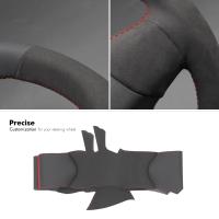 China Hand Sewing New Suede Steering Wheel Cover For Chevrolet SS 2014-2017 for sale