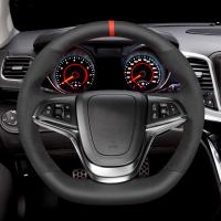 China Hand Sewing New Suede Steering Wheel Cover For Chevrolet SS 2014-2017 for sale