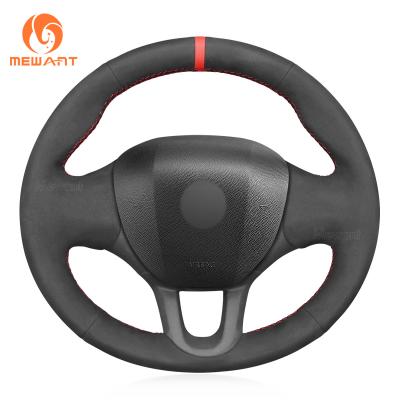 China Wholesale Hand Stitching DIY Steering Wheel Cover for Peugeot 208 2008 308 SW 2012 2013 2014 2015 2016 2017 2018 for sale