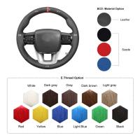 China MEWANT Car Accessories Steering Wheel Cover Logo Customized Well Fixed Ultra Thin Hand Sewing For Toyota Fortuner Hilux for sale