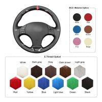 China Hand Sewing Carbon PU Leather Steering Wheel Cover for Lexus IS IS250 IS300 IS350 C F SPORT 2005 2006 2007 2008 2009 2010 2011 for sale