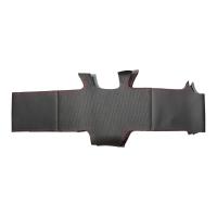China Customize Your Own New Genuine Leather Suede Stitched DIY Car Cover Steering Wheel Wrap for Mitsubishi Lancer 10 EVO Evolution for sale