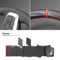 China Customized High Quality PU Leather Steering Wheel Cover For Chevrolet (Chevy) Silverado 1500 2019-2024 for sale