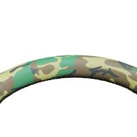 China Hand Sewing All Camouflage Artificial Leather Steering Wheel Cover for Honda Civic Civic 8 2006 2007 2008 2009 2010 2011 for sale