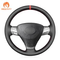 China Custom Hand Sewing PU Leather Steering Wheel Cover for Toyota Venza Solara Aurion 2006-2012 for sale