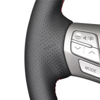 China Custom Hand Sewing PU Leather Steering Wheel Cover for Toyota Venza Solara Aurion 2006-2012 for sale