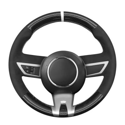 China Customized High Quality Leather Steering Cover For Chevrolet (Chevy) Camaro 2009-2011 for sale