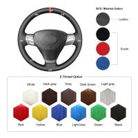 China Custom Hand Sewing PU Leather Steering Wheel Cover for Toyota Venza Solara Aurion 2006-2012 for sale