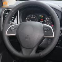 China Custom Accessories Steering  Wheel Cover for Mitsubishi Pajero Sport 2004 for Mitsubishi Montero Sport 2004 for sale