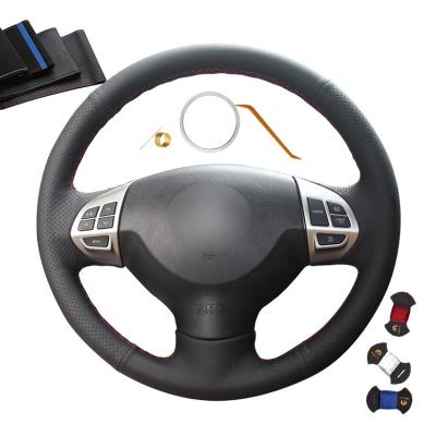 China High Quality Steering Wheel Cover for Mitsubishi Lancer X 10 2007-2015 for Mitsubishi Outlander 2006-2013 for sale