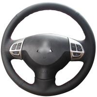 China High Quality Steering Wheel Cover for Mitsubishi Lancer X 10 2007-2015 for Mitsubishi Outlander 2006-2013 for sale