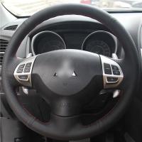 China High Quality Steering Wheel Cover for Mitsubishi Lancer X 10 2007-2015 for Mitsubishi Outlander 2006-2013 for sale