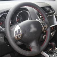 China High Quality Steering Wheel Cover for Mitsubishi Lancer X 10 2007-2015 for Mitsubishi Outlander 2006-2013 for sale