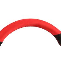 China Hand Sewing Black Red Suede Steering Wheel Cover for Honda FK7 Civic 10 10th gen CRV CR-V Clarity 2016 2017 2018 2019 for sale