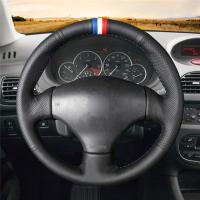 China Wholesale Factor PU Carbon Fiber Steering Wheel Cover for Peugeot 206 1998 1999 2000 2001 2022-2005 206 SW 2003-2005 206 CC 2004 for sale