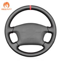 China Custom Hand Sewing Black PU Leather Steering Wheel Cover for Toyota 4Runner Camry Corolla Sienna Tundra 1997 1998 1999 2000 for sale