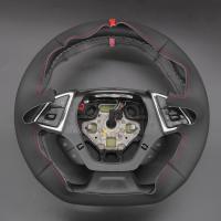 China Customized High Quality PU Leather Steering Wheel Cover For Chevrolet (Chevy) Camaro 2016-2024 for sale