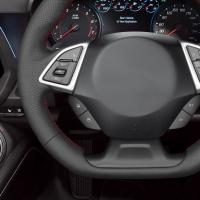 China Customized High Quality PU Leather Steering Wheel Cover For Chevrolet (Chevy) Camaro 2016-2024 for sale
