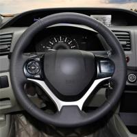 China For Honda Civic 9 2012 2013 2014 2015 Provide Swift and High Quality Car Steering Wheel Covers for sale