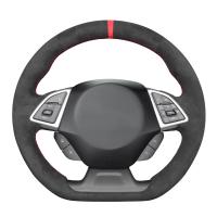 China Customized High Quality Ath-suede Steering Cover For Chevrolet (Chevy) Camaro 2016-2024 for sale