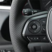 China New Custom Design  Steering Wheel Cover For Toyota Corolla RAV4 Camry Avalon 2018 2019 2020 for sale