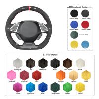 China Customized High Quality Ath-suede Steering Cover For Chevrolet (Chevy) Camaro 2016-2024 for sale