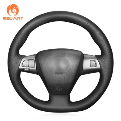 China MEWANT Hand Sewn Factory Car Steering Wheel Cover For Toyota Corolla RAV4 Auris Wish Vanguard Voxy Matrix 2010-2013 for sale