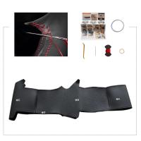 China MEWANT Hand Sewn Factory Car Steering Wheel Cover For Toyota Corolla RAV4 Auris Wish Vanguard Voxy Matrix 2010-2013 for sale