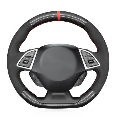 China Customized High Quality Steering Wheel Cover For Chevrolet (Chevy) Camaro 2016-2024 for sale