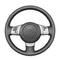 China Hand Stitched Artificial Leather Steering Wheel Covers for Toyota FJ Cruiser 2006 2007 2008 2009 2010 2011 2012 2013-2014 for sale