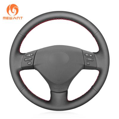 China Design Leather Stitch Steering Wheel Cover Wrap for Lexus RX330 RX400h RX400 2004-2007 Toyota Corolla Verso 2006 Camry 2004-2006 for sale