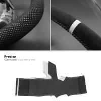 China DIY Car Accessory Hand Sewing High Quality Steering Wheel Cover  For Chevrolet C8 2020-2024 for sale