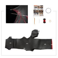 China Fashion Styles Sewing Custom DIY Leather Wrap Steering Wheel Cover for Honda New Fit City Jazz 2014 2015 2016 2017 2018 2019 for sale
