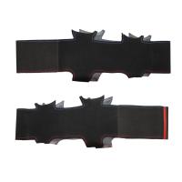 China Hand Stitching Suede Steering Wheel Cover for Mitsubishi Pajero Galant 2007 2008 2009 2010 2011 2012 2013 2014 for sale