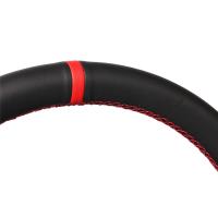 China Hand Stitching Steering Wheel Cover For  Renault Laguna 2 2001-2007 Trafic 2 2012-2014 Espace Grand Espace 2003-2008 Vel Satis for sale