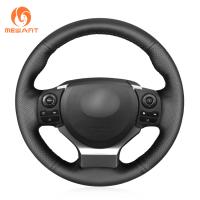 China Custom Hand Sewing Artificial Leather Steering Wheel Cover for Lexus IS200t 2016 2017 IS250 2014 2015 IS300 IS350 IS F-Sport for sale