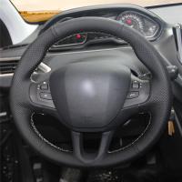 China Car Accessories Custom Steering Wheel Cover For Peugeot 301 for sale