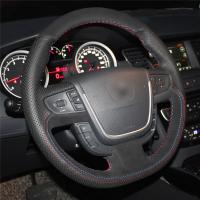 China High Quality Custom Steering Wheel Cover For Peugeot 508 2011-2018 508 SW 2011-2018 for sale