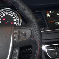 China High Quality Custom Steering Wheel Cover For Peugeot 508 2011-2018 508 SW 2011-2018 for sale