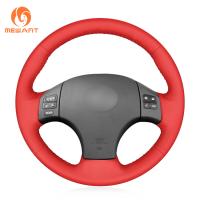 China Hand Stitching Red Leather Steering Wheel Cover for Lexus IS250 IS250C IS300 IS350 2005 2006 2007 2008 2009 2010 for sale